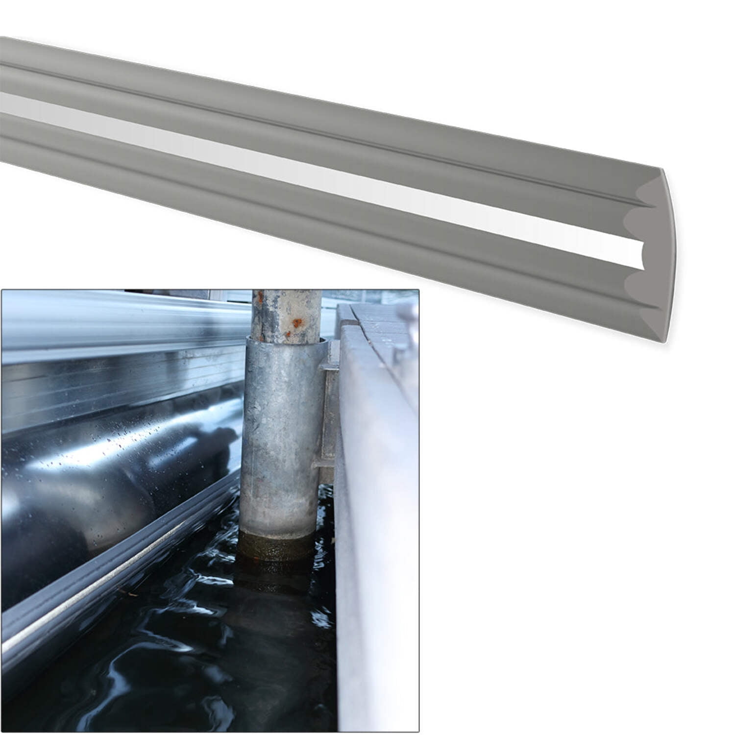 Megaware 30540 PontoonGuard - Gray, 40' - Walmart.com