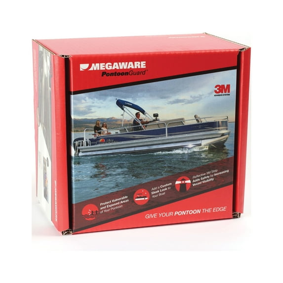 Megaware 31632 PontoonGuard - Red, 32' - Walmart.com
