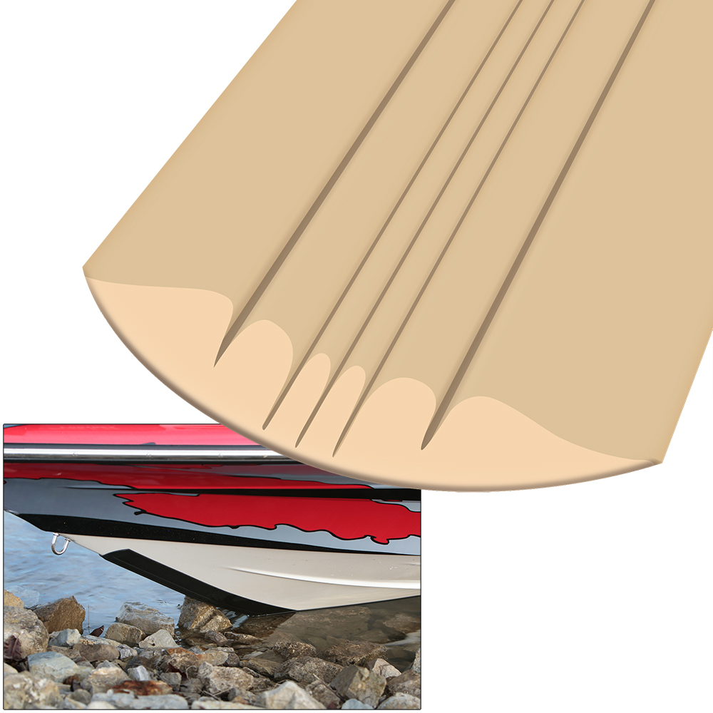 Megaware Keel Guard 52795412 Keel Protector - Fits 23 ft. - 24 ft. Boat ...