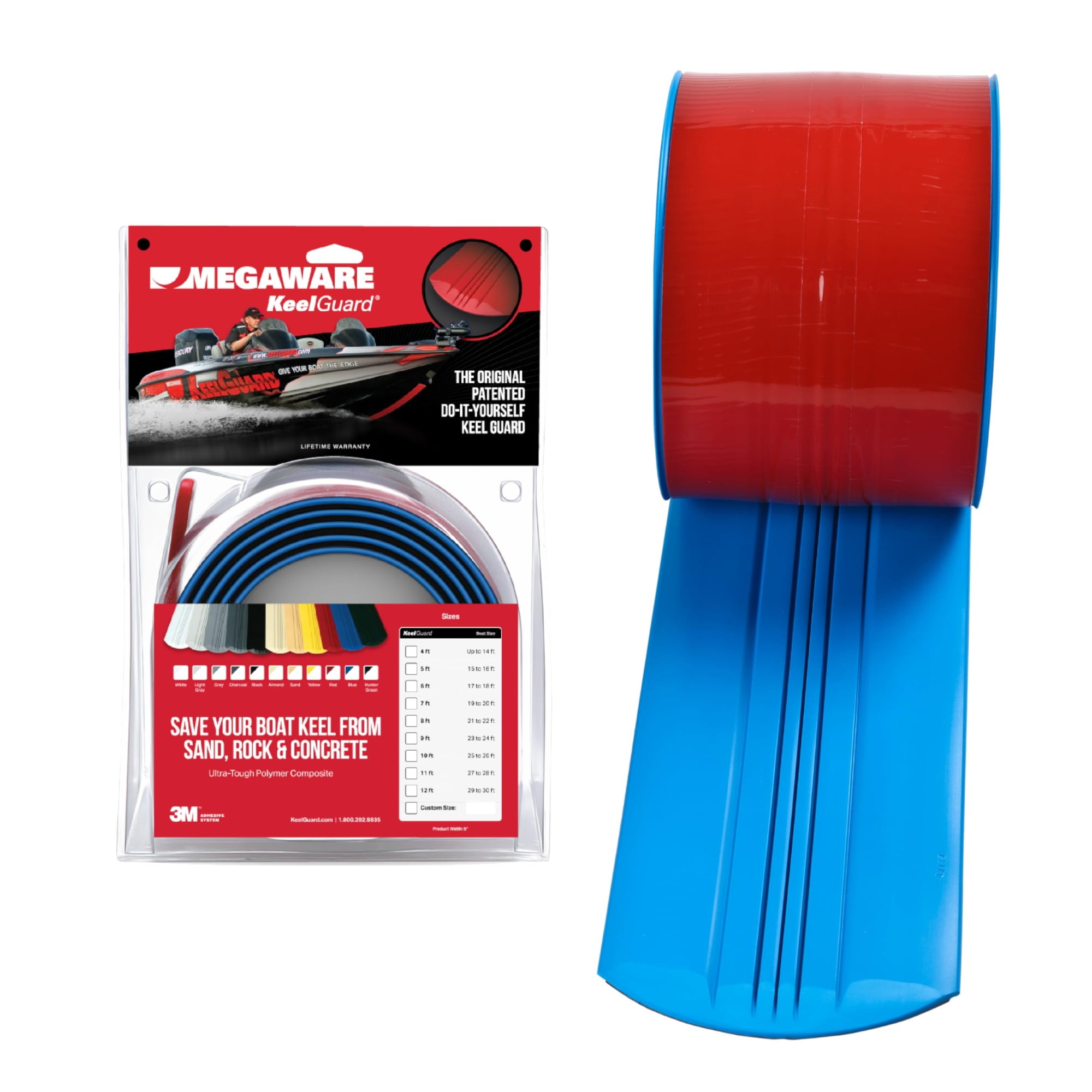 Megaware KeelGuard - 7 - Blue [20907] - Walmart.com