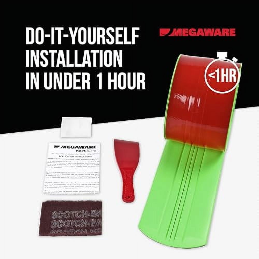 Megaware - Self-Adhesive DIY Keel Guard for Fiberglass and Specific ...