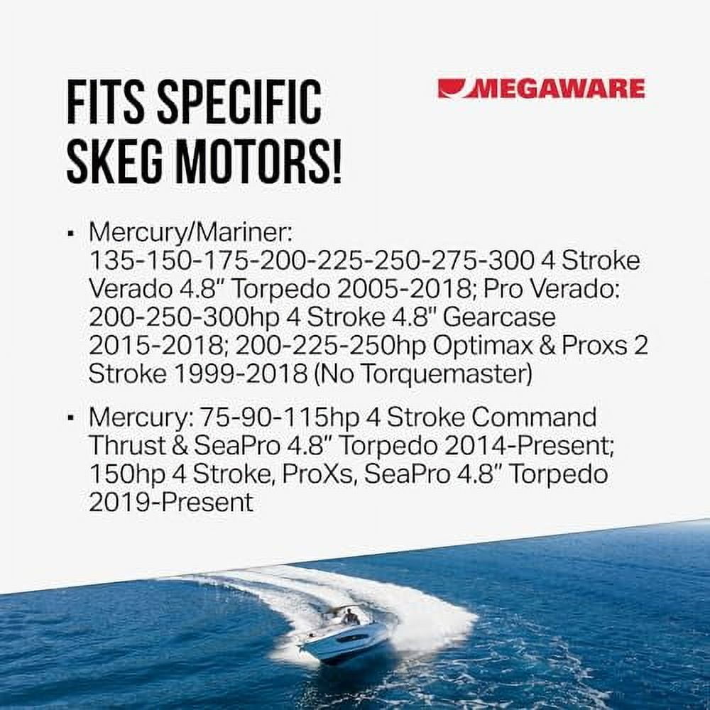 Megaware SkegPro 656 - Protects Against Damage from Ramp Dragging ...