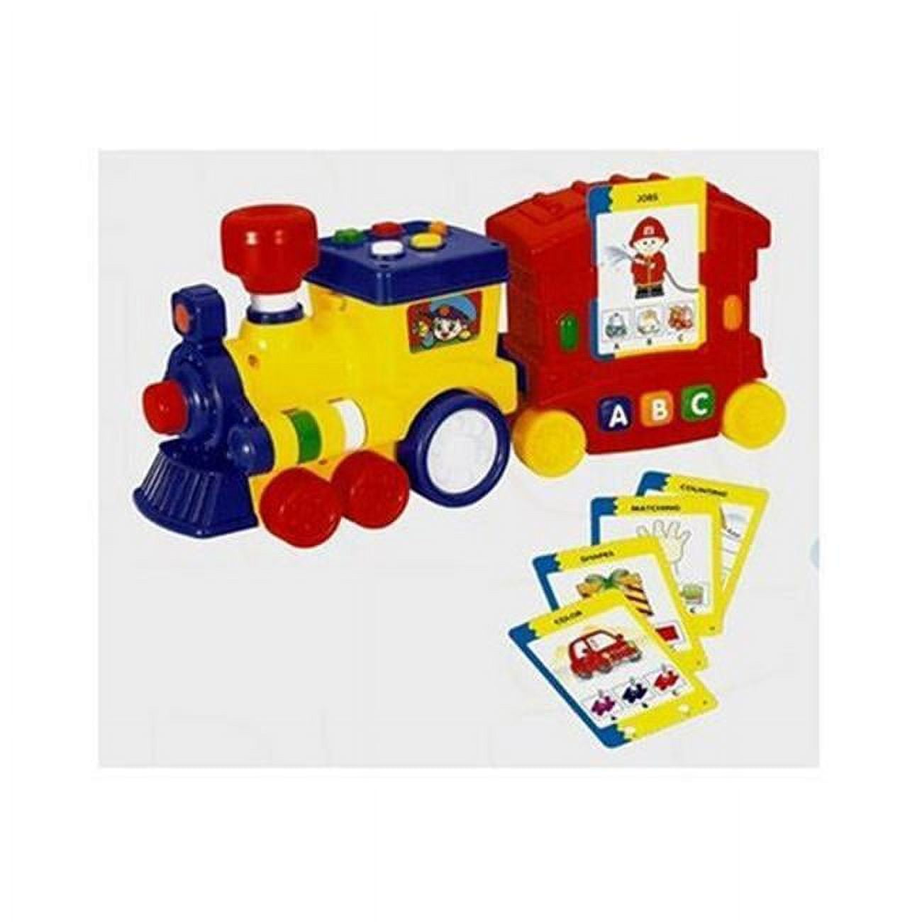 Megcos 1213 Plastic Interactive Musical Quizzer Train - Walmart.com