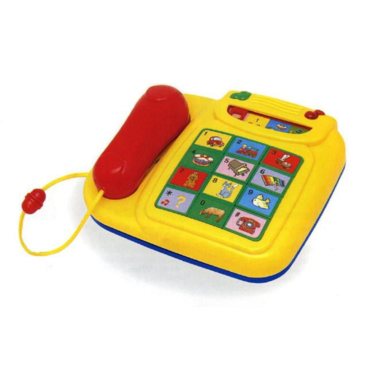 Megcos 1277 Plastic Interactive Musical Phone - Yellow - Walmart.com