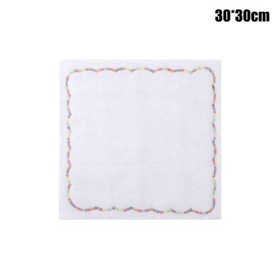 Meggemo 12 Layer Cotton Yarn Rainbow Oil Resistant Cleaning Cloth Thick ...
