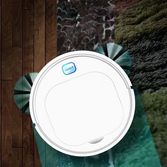 Meggemo 3in1 Lazy Robot Vacuum Cleaner Small Home Appliance Sweeps Mops ...