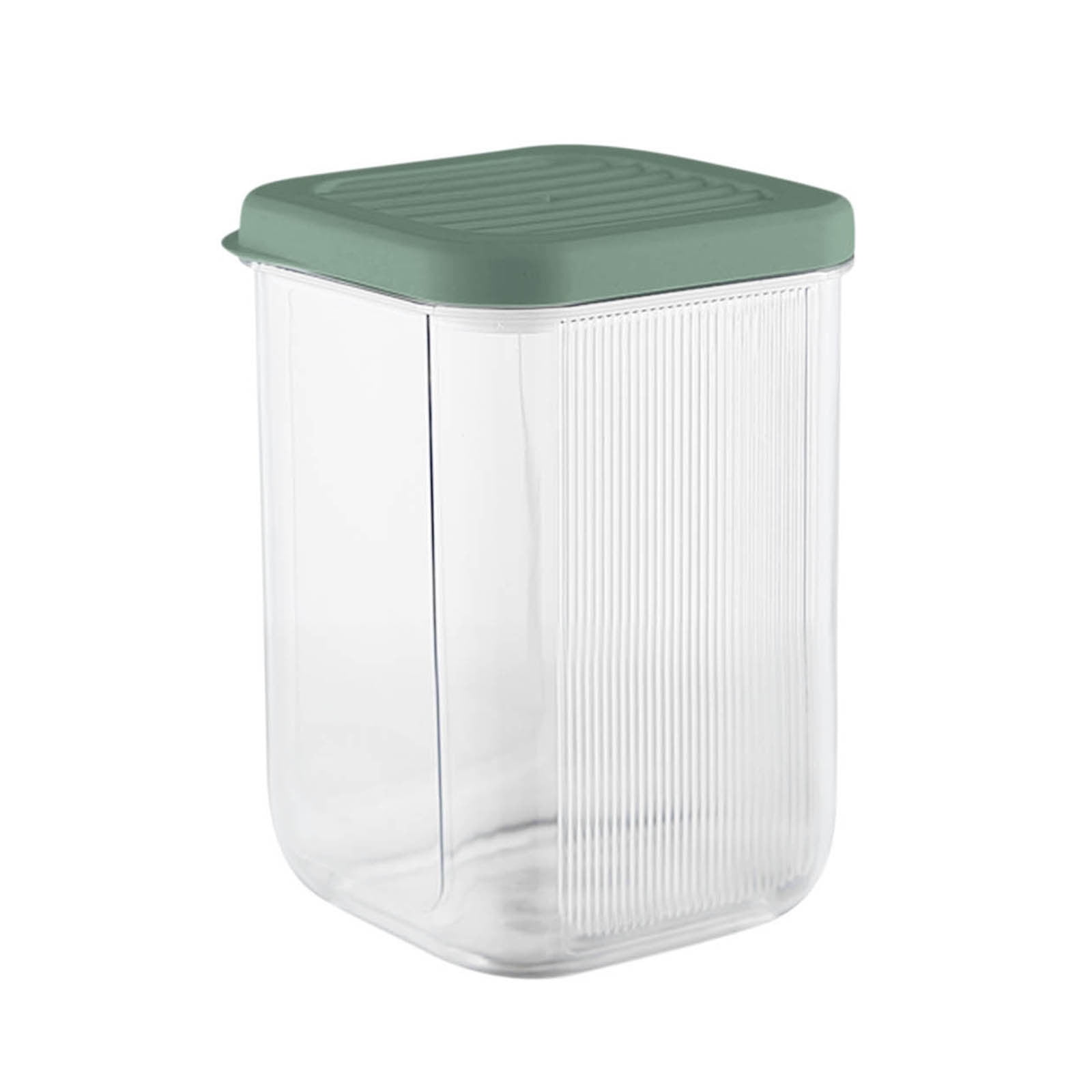 Meggemo 700ML Square Food Grade Transparent Airtight Jar Sealed ...