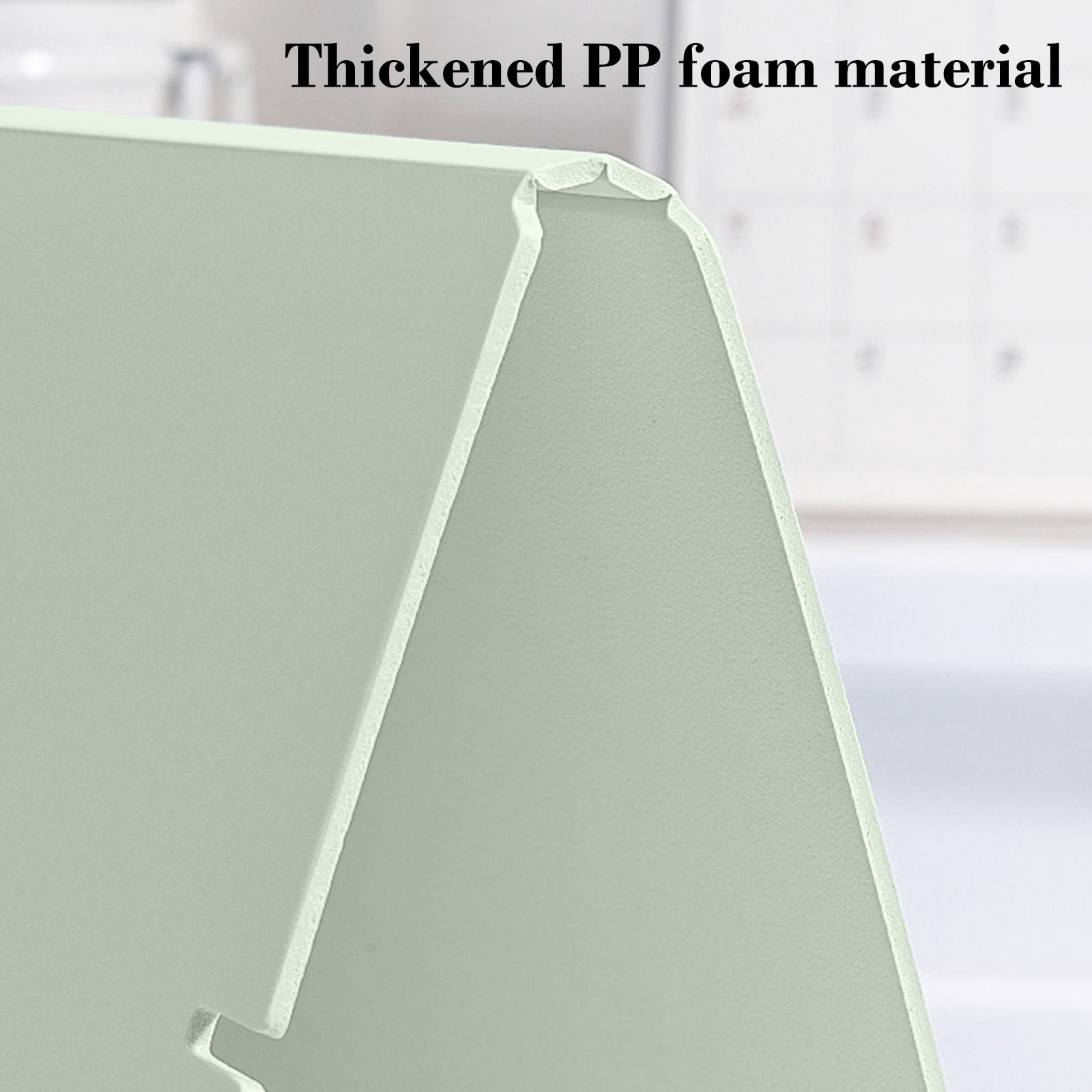 Meggemo A4 Plastic Writing Clipboard with Foldable Stand Paper Storage ...