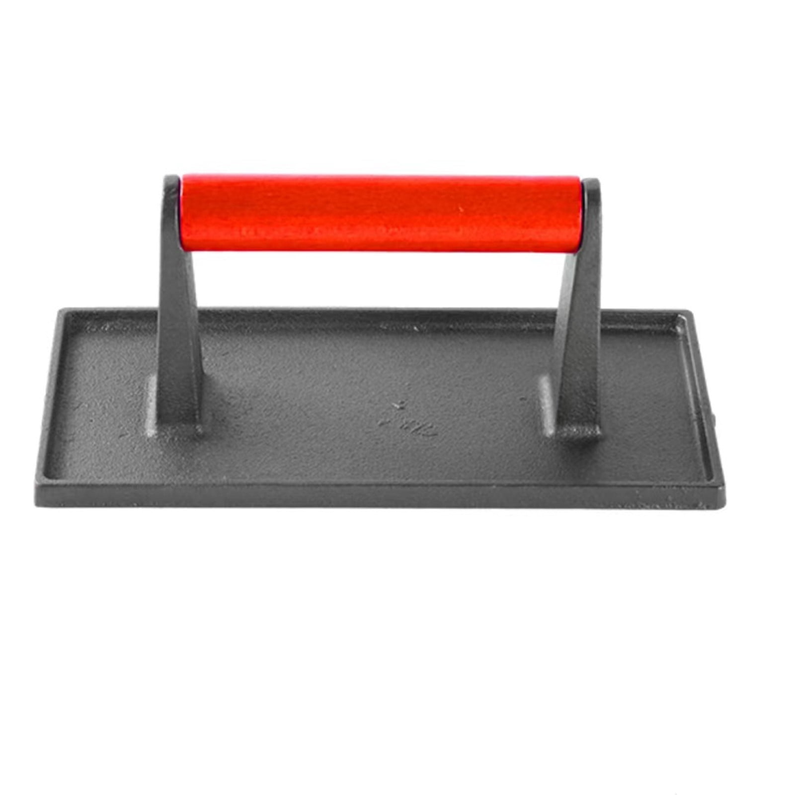 Meggemo Cast Iron Meat Press Non Stick Uncoated Hamburger Patty Maker ...