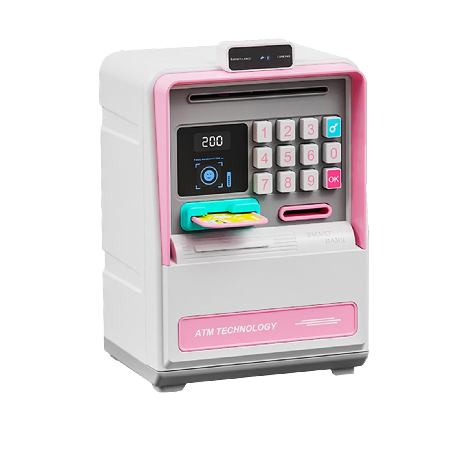 Meggemo Gift Simulated Intelligent Facial Password Bank Cash Box ...