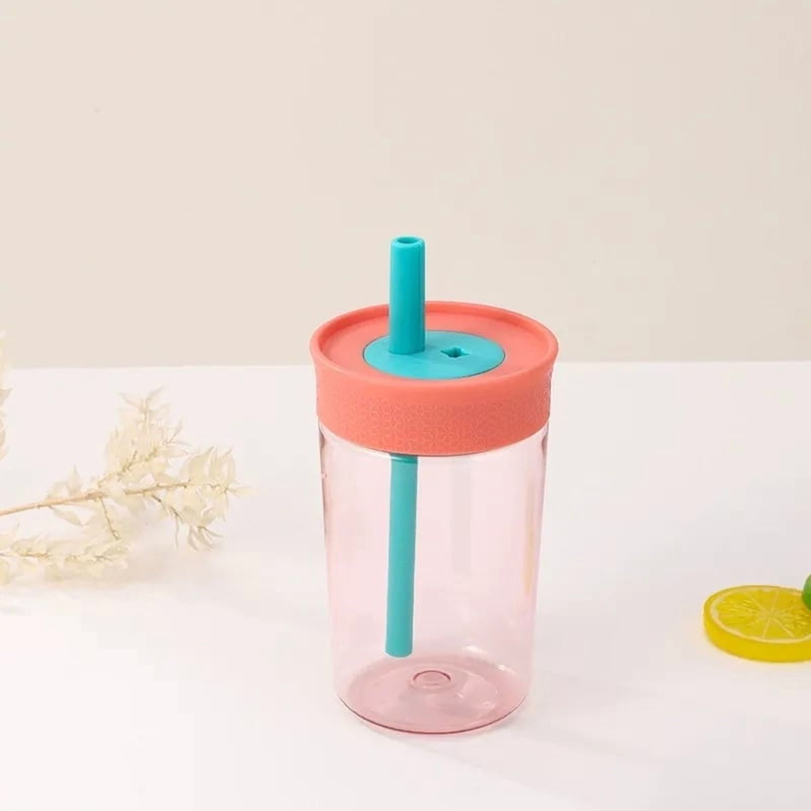 Meggemo Heat Resistant Plastic Straw Cup Mini Portable Compact ...