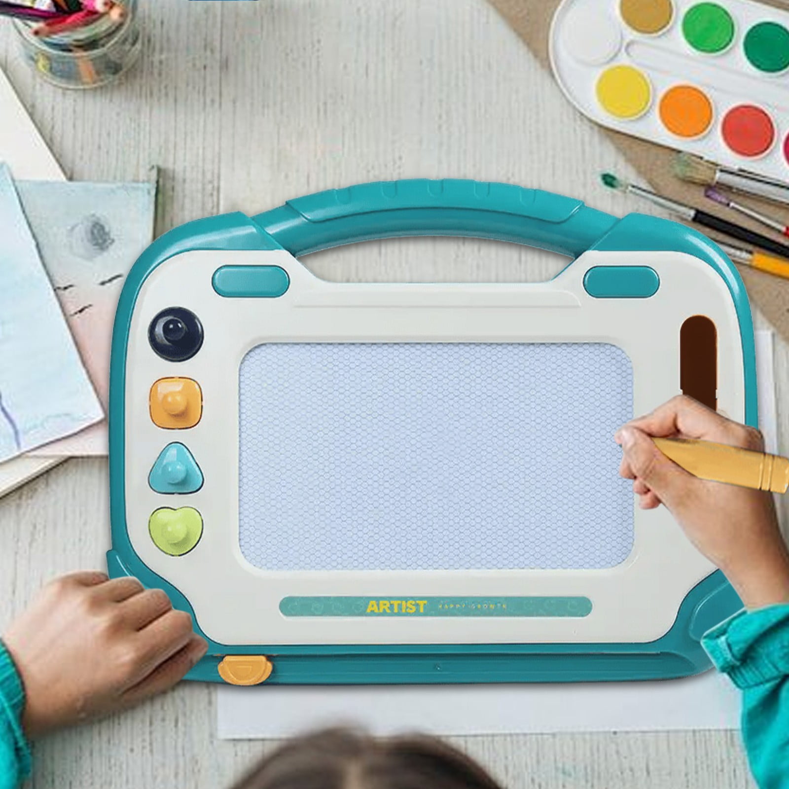 Meggemo Magnetic Drawing Board Toddler Toys For Girls Boys, Erasable ...