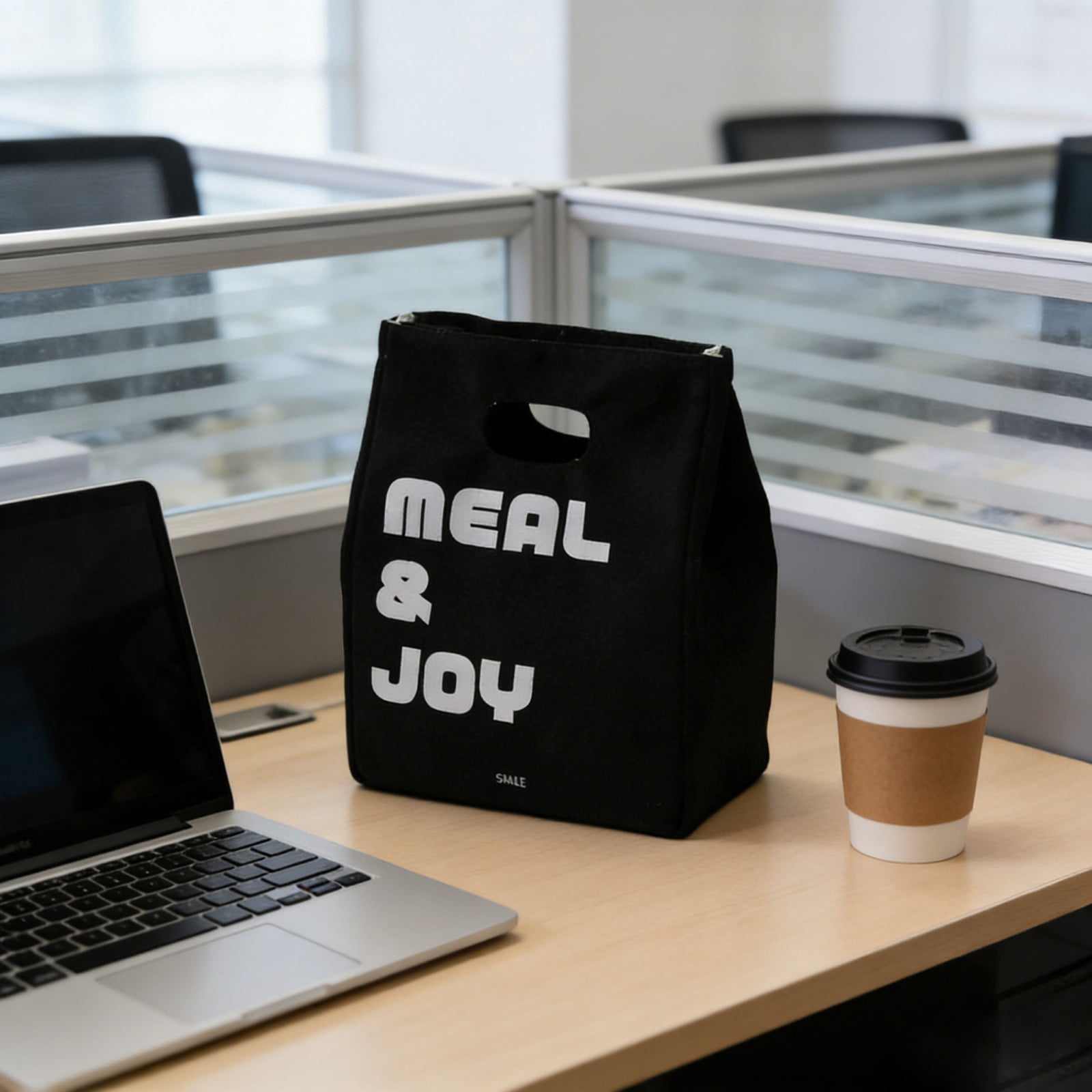Meggemo Reusable Insulated Canvas Lunch Bag Thermal Cooler Tote Bag ...