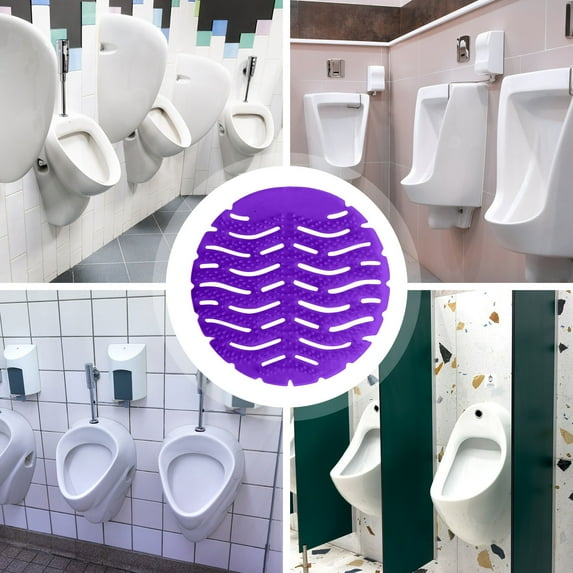 Meggemo Wave Pattern Urinal Deodorant Filter Screen Anti Clogging Odor ...