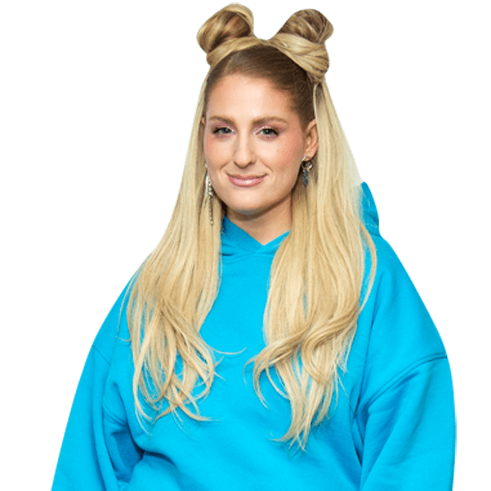 Meghan Trainor (Blue Outfit) Half Body Buddy Cutout - Walmart.com