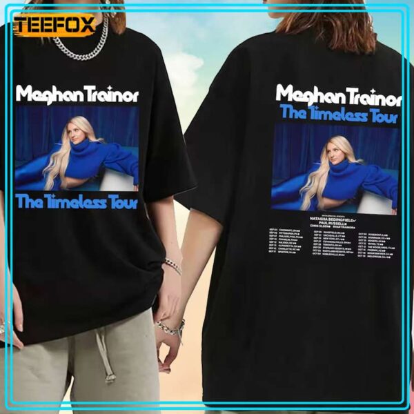 Meghan Trainor – The Timeless Tour 2024 Concert Unisex T-Shirt ...