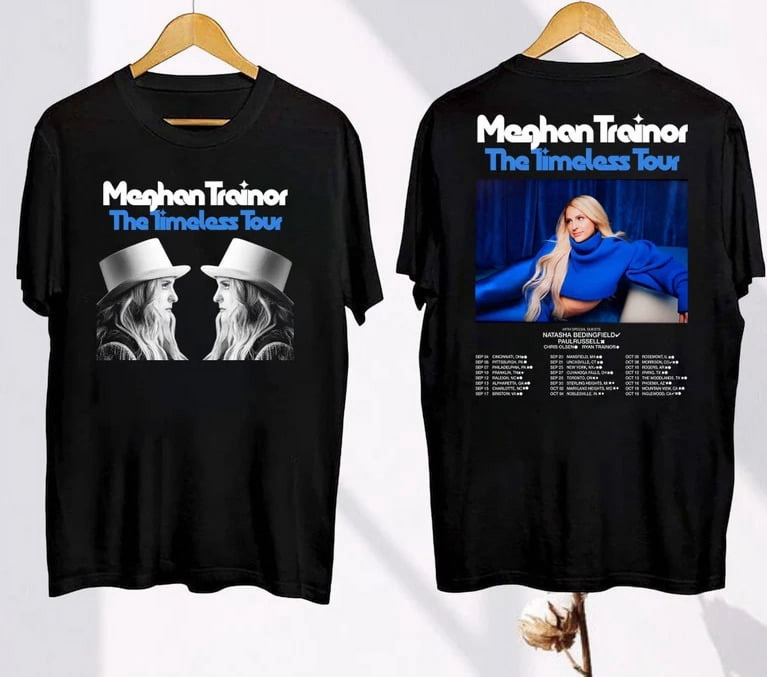 Meghan Trainor Tour 2024 Shirt, Meghan Trainor The Timeless Tourshirt ...