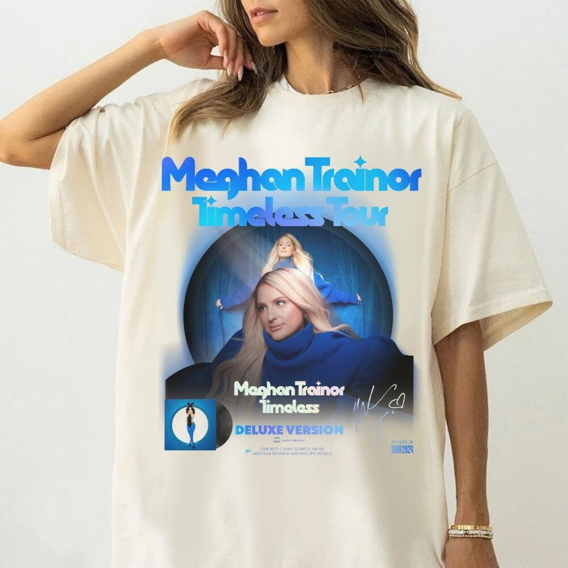 Meghan Trainor Tour 2024 The Timeless Shirt, Meghan Trainor 2024 ...