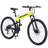 "VIRIBUS 26"" Adults' Dual Suspension Mountain Bike, 21 Speed, Fat Tire ...