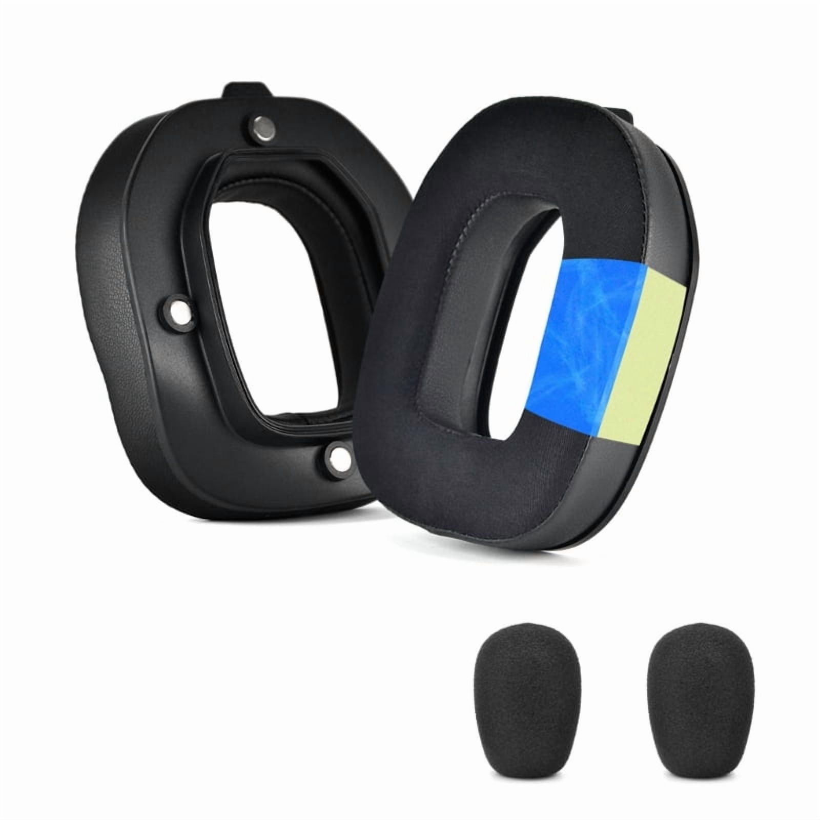 Megnetic Button Ear Cushions Foam Windscreens for A40TR Headphone Ear ...