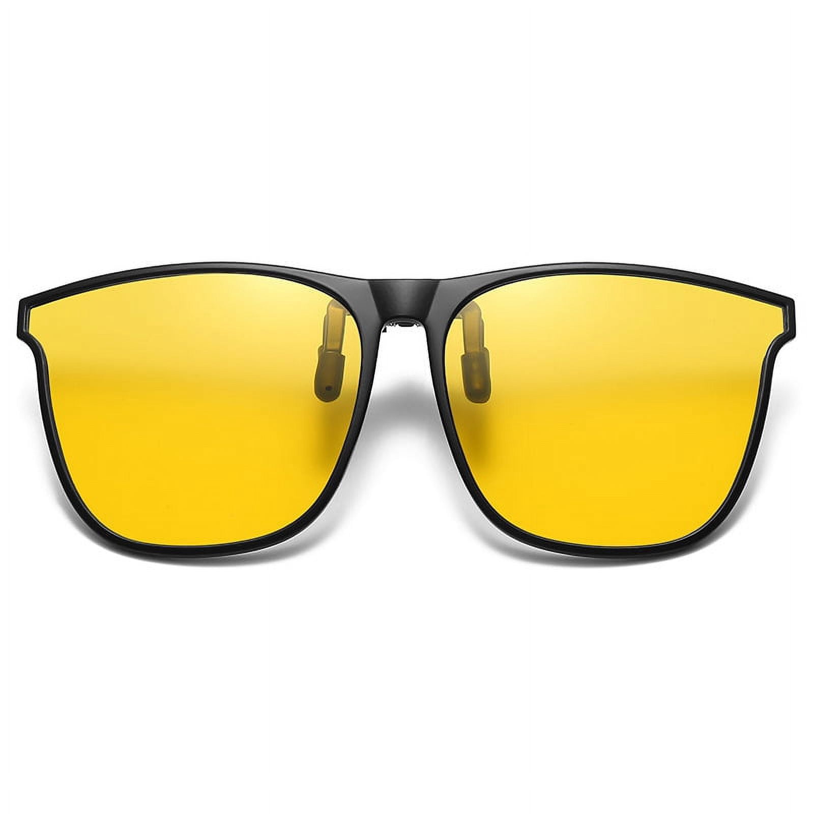 Megngio Polarized clip sunglasses fashionable color changing sunglasses ...
