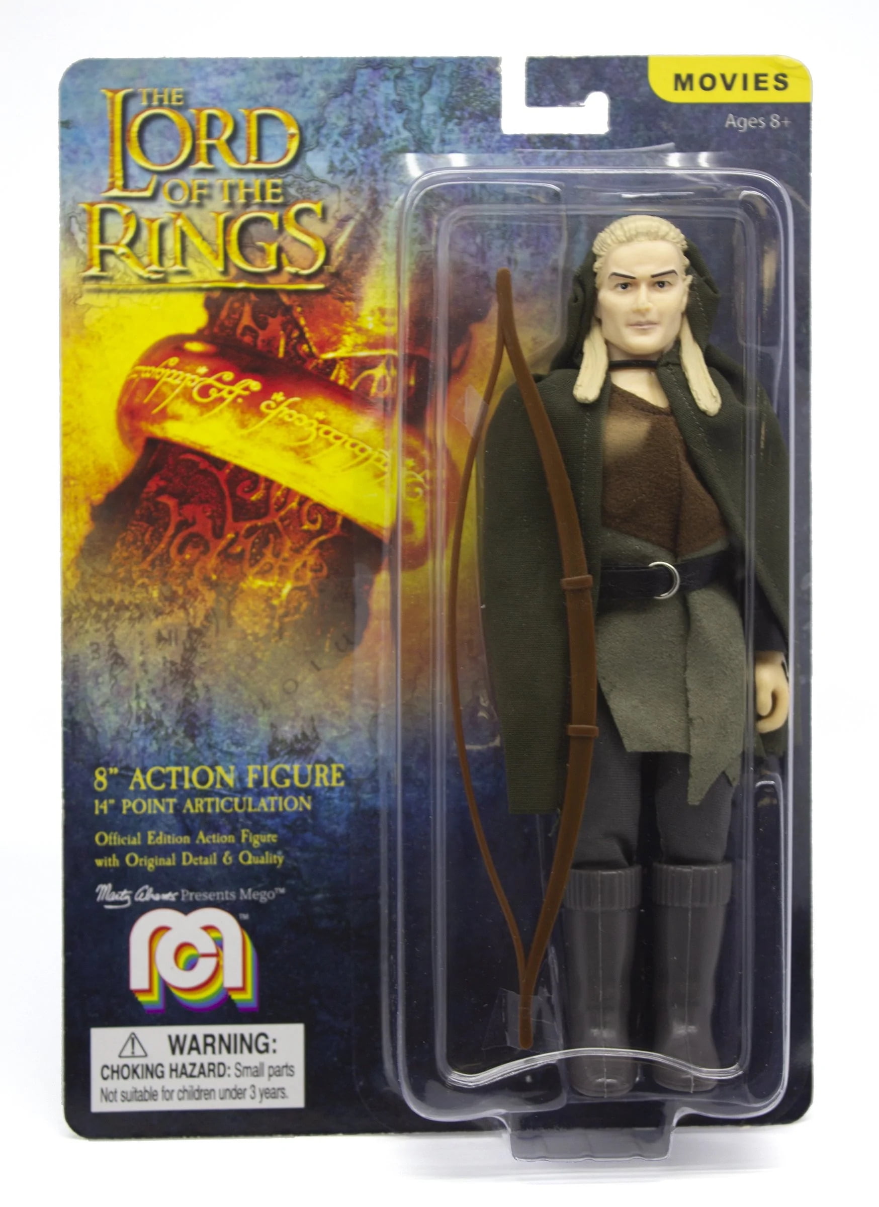 Mego Movies Lord of The Rings - Legolas 8" Action Figure - Walmart.com