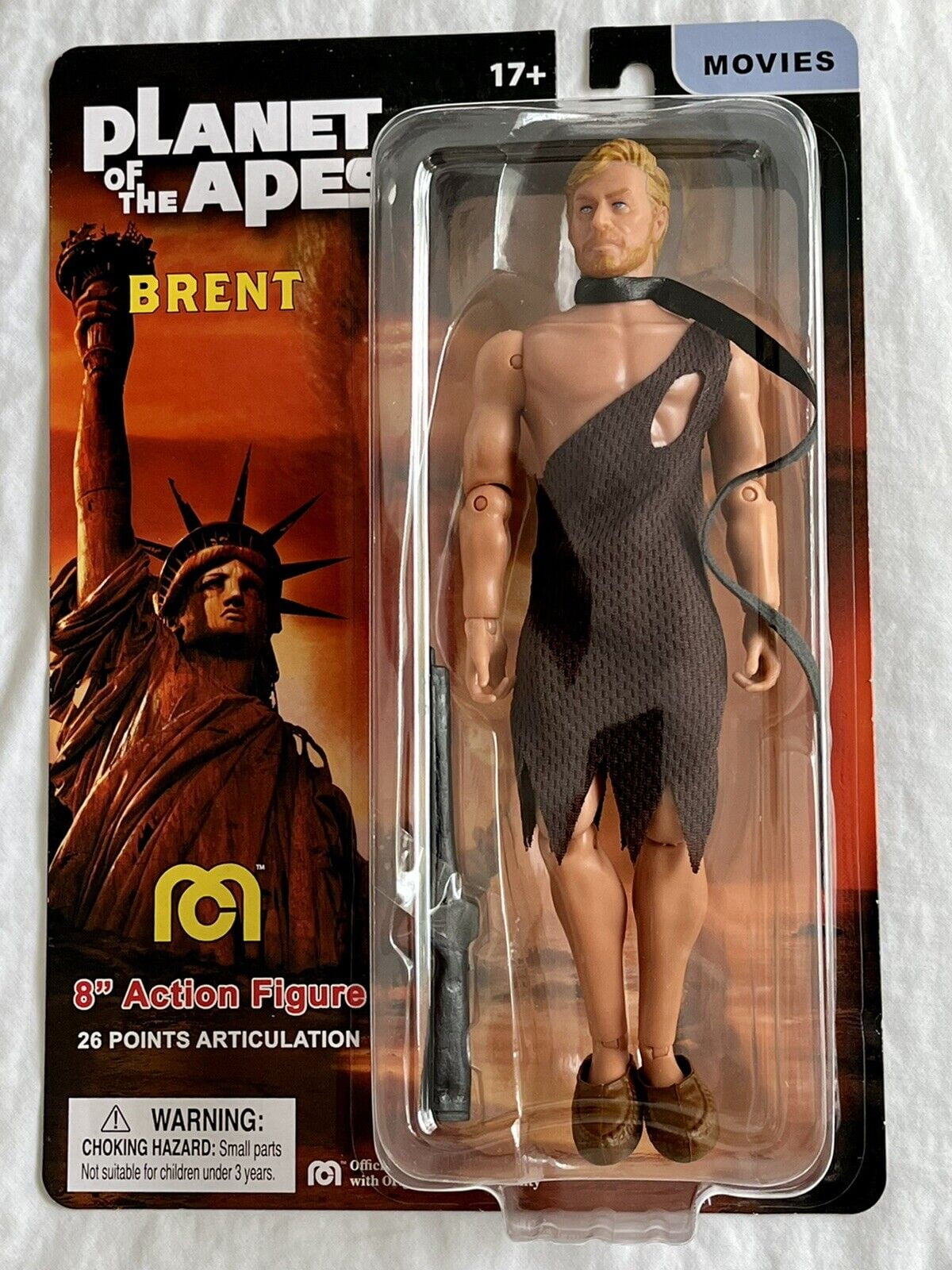 Mego Planet of The Apes Wave 15 - Brent (Variant) 8 Action Figure ...