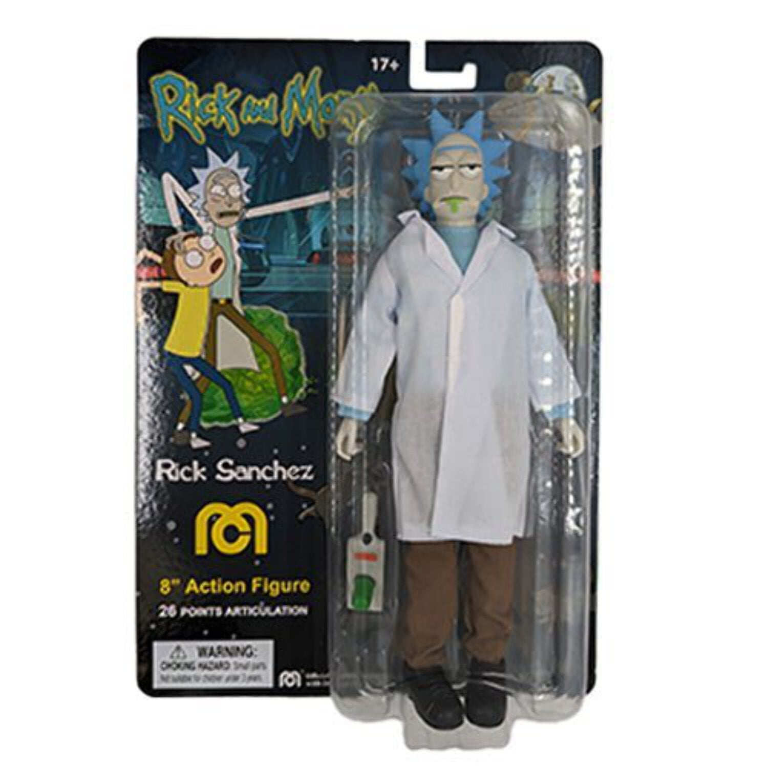 Official Rick Sanchez 8-Inch Mego Action Figure from Rick and Morty ...