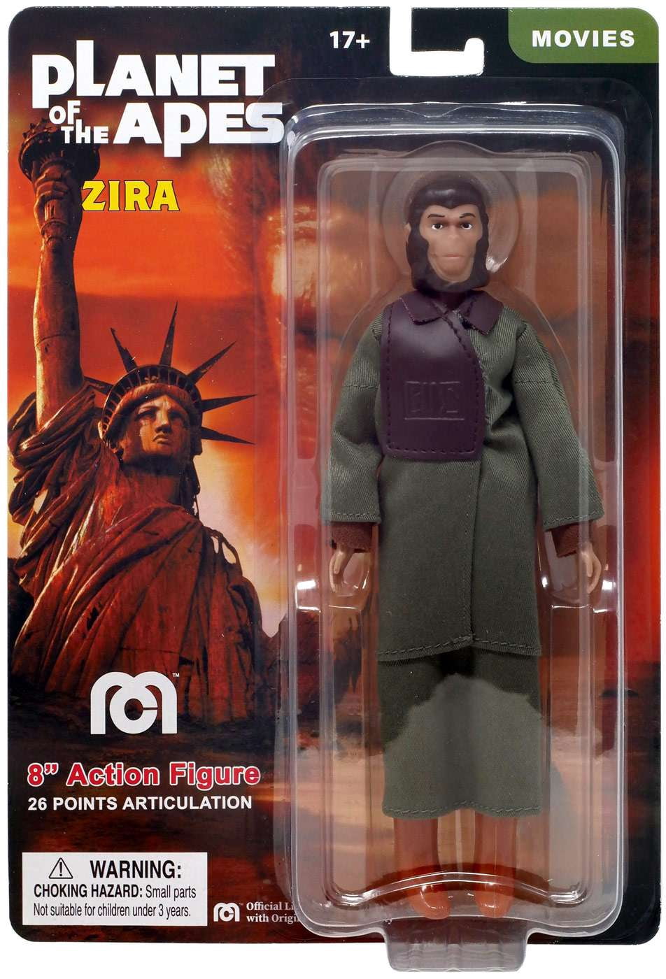 Mego Topps Planet of The Apes Zira 8" Action Figure Toy - Walmart.com