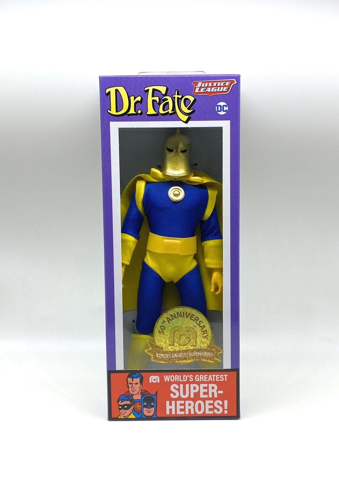 Damaged Package Mego Wave 18 - Dr. Fate 50th Anniversary World's ...