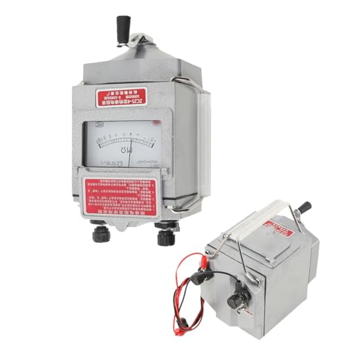 Megohmmeter Insulation Tester 1000MΩ Portable Insulation Resistance ...