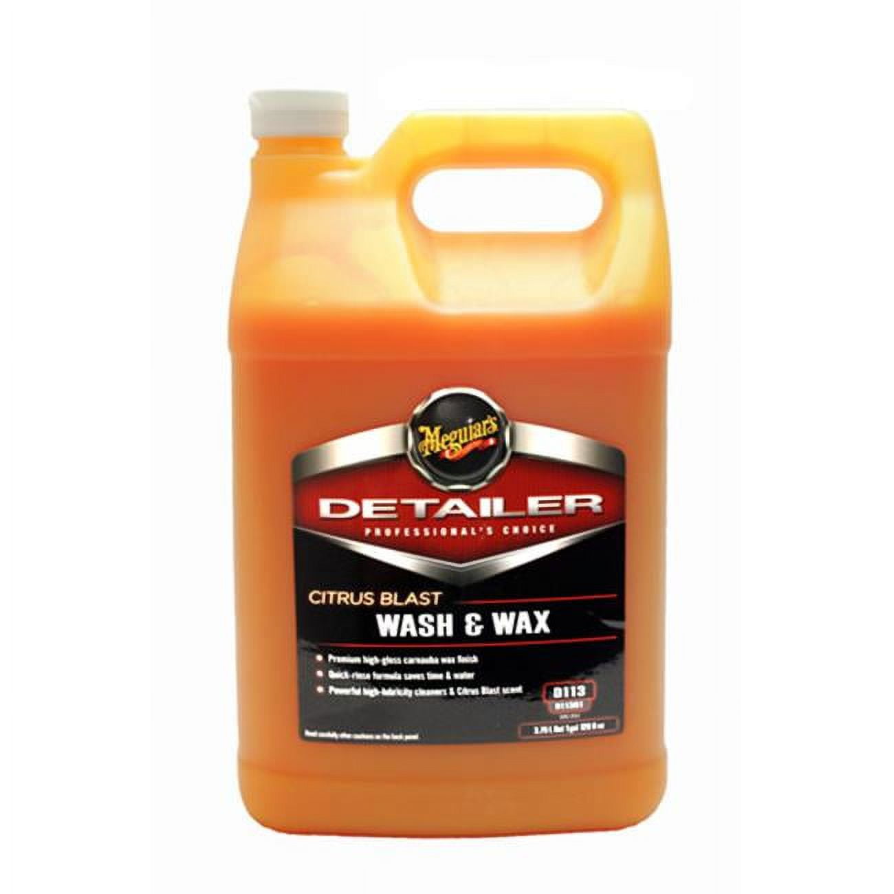 Meguiar’s Citrus Blast Wash & Wax – Fast, Effective Car Wash and ...