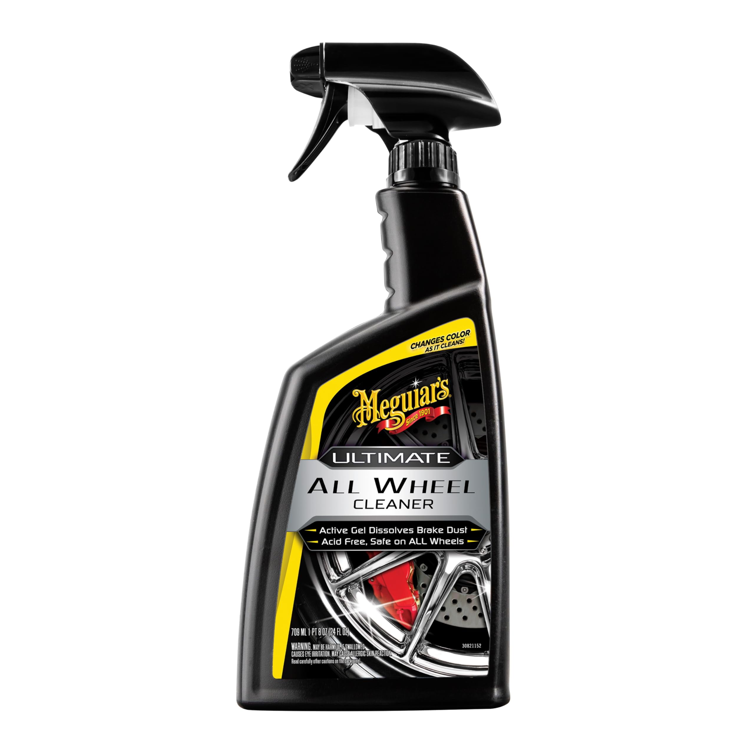 Meguiar's G180124 Ultimate All Wheel Cleaner - 24 Oz Spray Bottle E11 ...