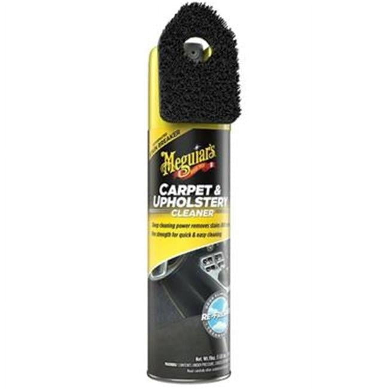 Meguiar's Carpet and Upholstery Cleaner, 19 oz, Fast Acting Foam ...