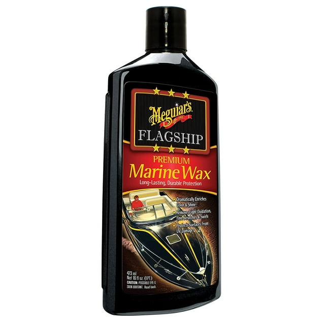 Meguiar's Flagship Premium Marine Wax, 16 oz - Boat Polishes & Detail ...