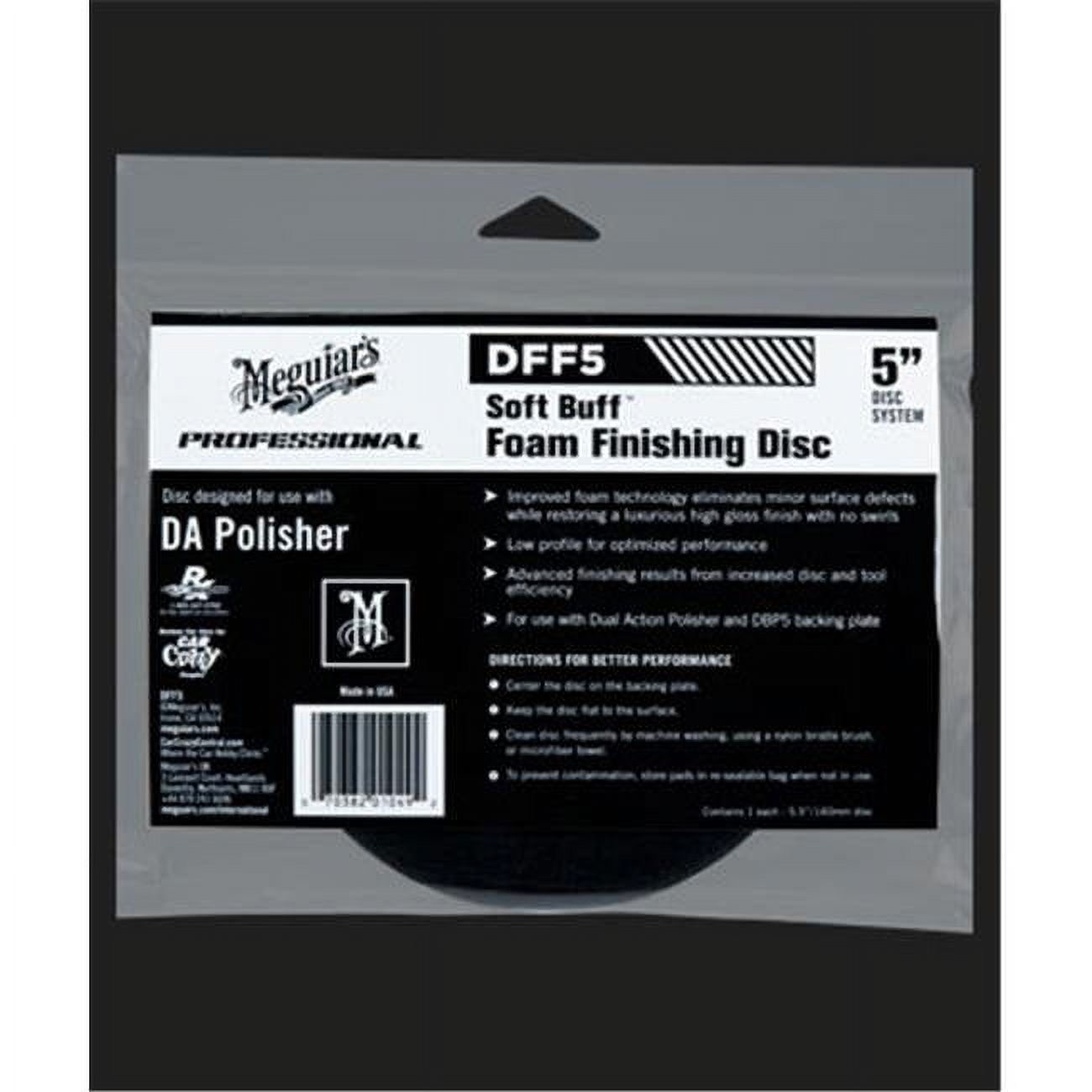 Meguiar's MGL-DFF5 5 in. Da Foam Finishing Disc - Walmart.com