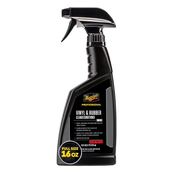 Meguiar's Professional Vinyl and Rubber Cleaner Conditioner M4016 - Pro ...
