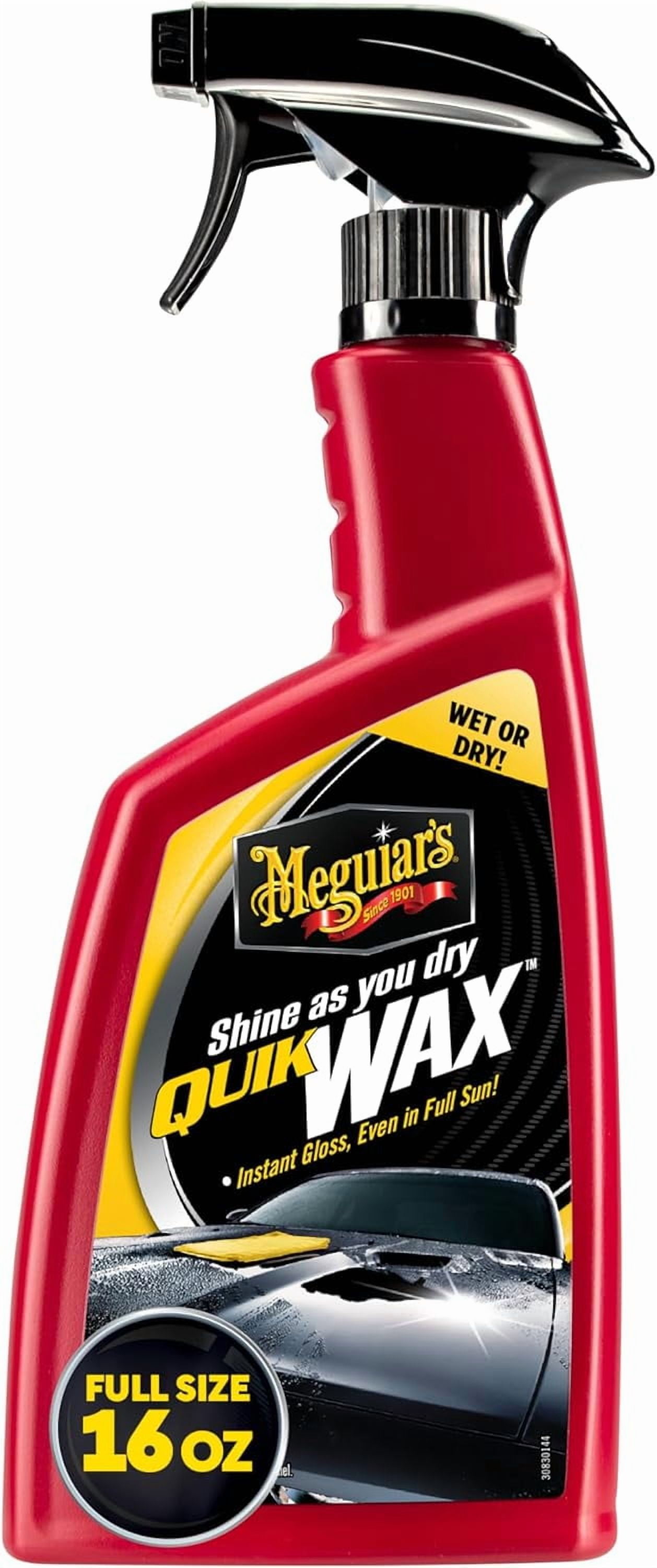 Meguiar's Quik Wax - Easy-to-Use Spray Wax for Gloss, Shine ...