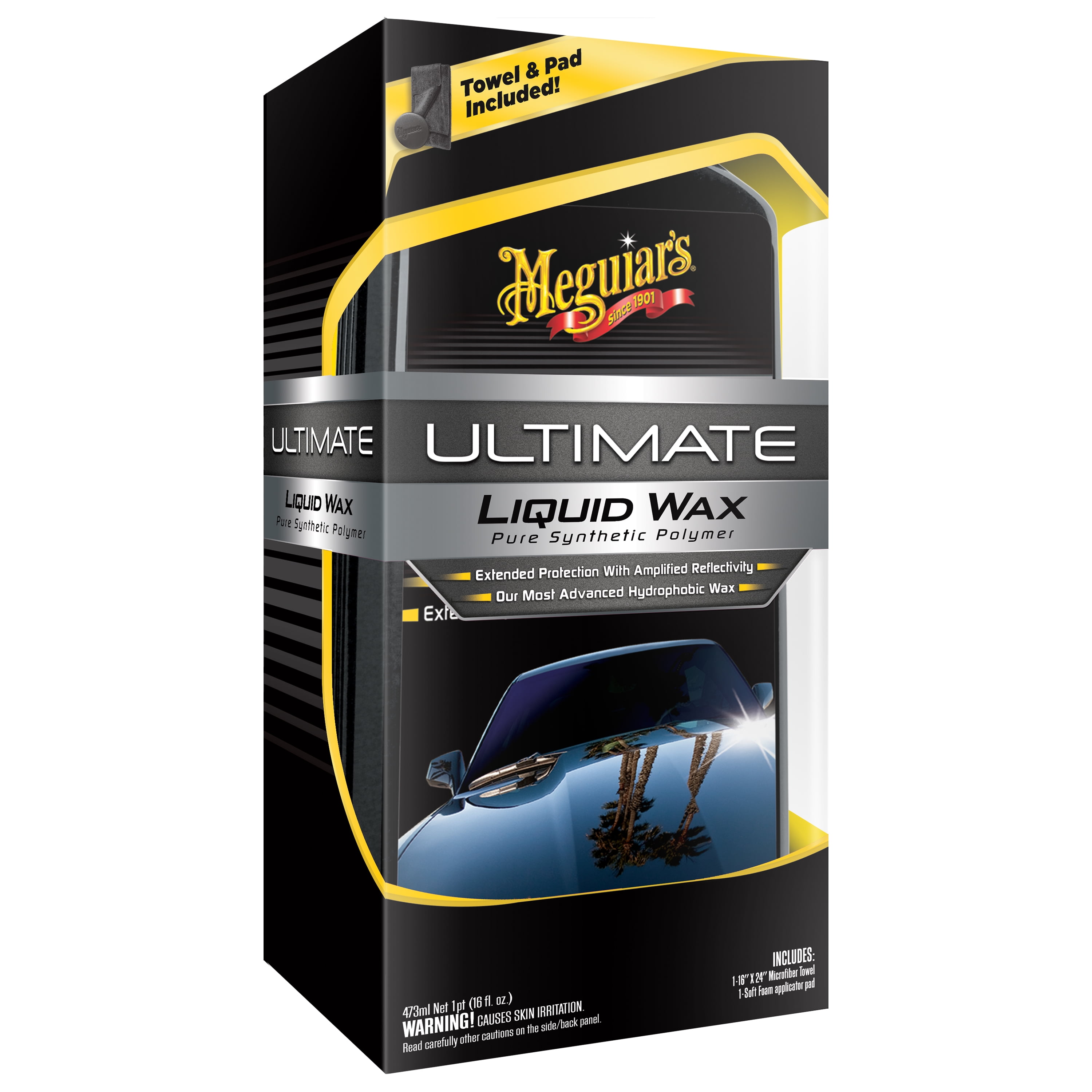 Meguiar's Ultimate Liquid Wax, G18216, 16 Oz - Walmart.com