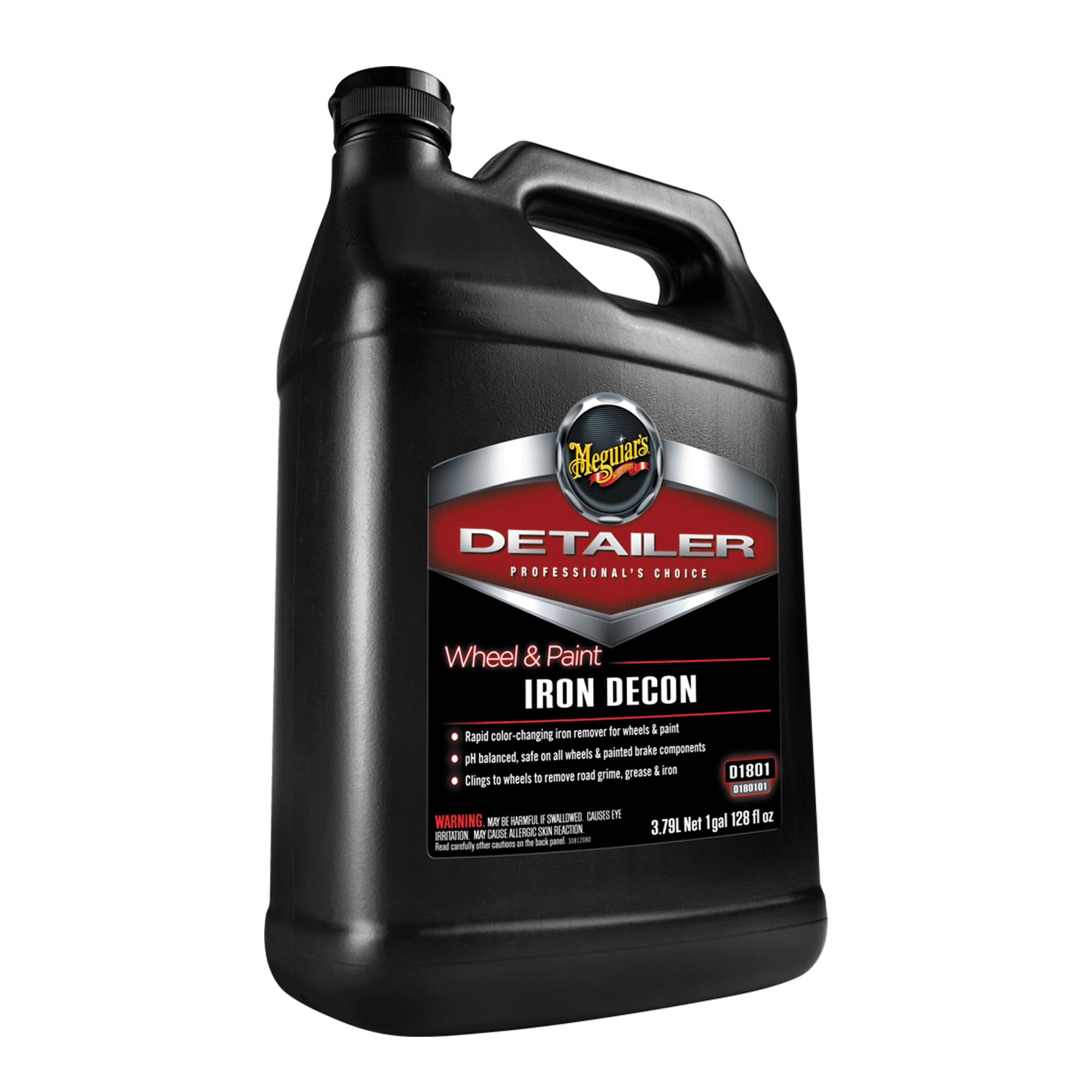Meguiars Pro-Strength Iron Decon Particle Remover, 1 Gallon, Safe for ...