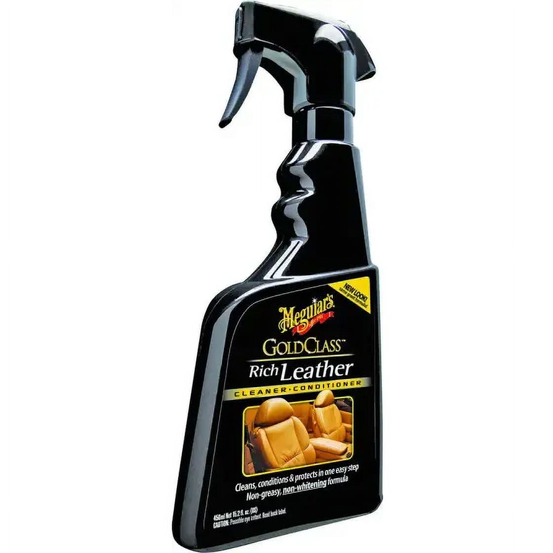 Meguiars G10916 Gold Class Rich Leather Spray 16-oz, Each - Walmart.com
