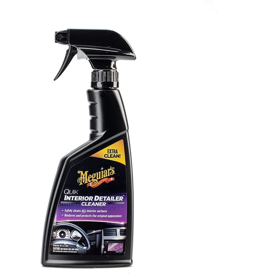 Meguiar's Quik Interior Detailer Cleaner, 16 oz, Cleans Vinyl, Leather ...