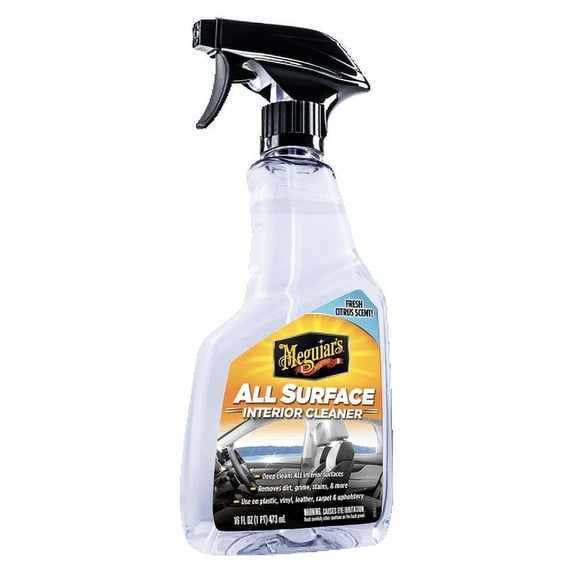 Meguiar's, All Surface Interior Cleaner, 16oz, Deep Cleaning Formula ...