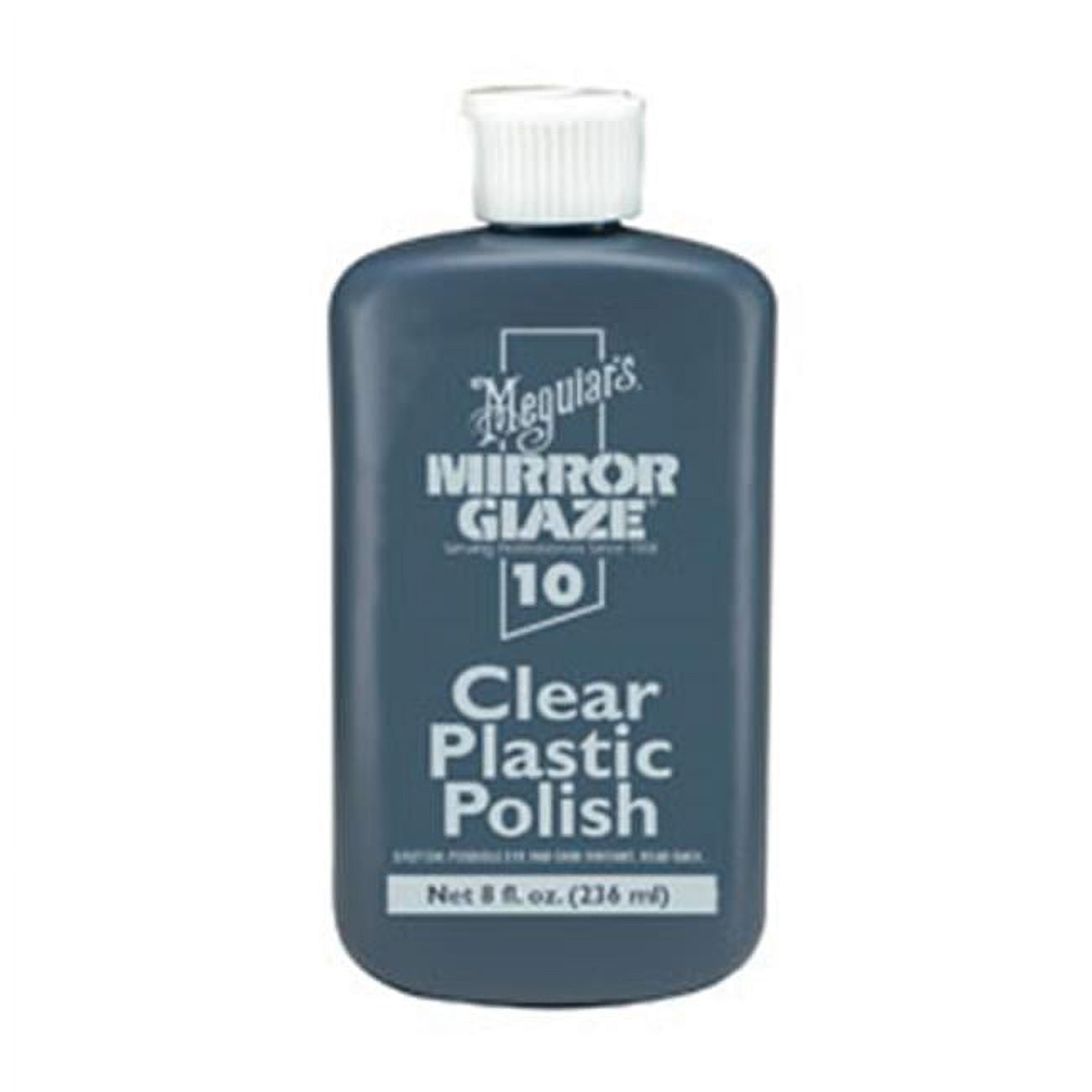 Meguiars M1008 Mirror Glaze Clear Plastic Polish, 6 oz. - Walmart.com