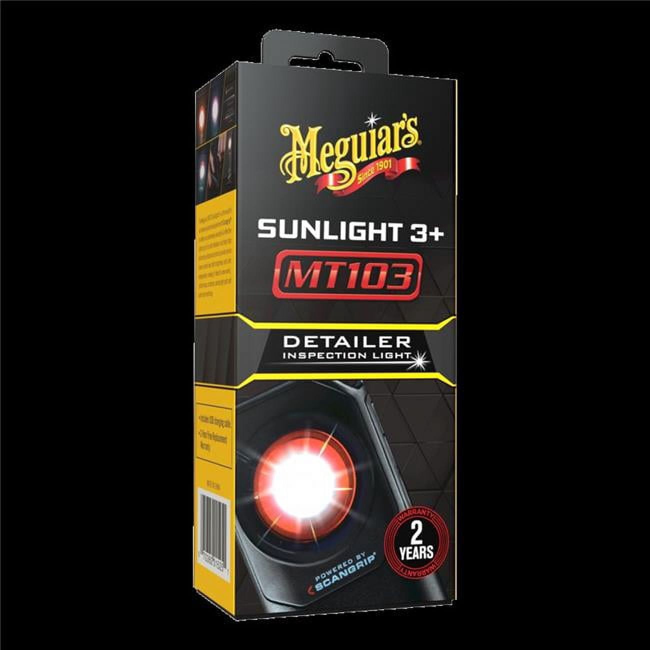 Meguiars MGL-MT103 Sunlight 3 Plus Professional Paint Inspection Light ...
