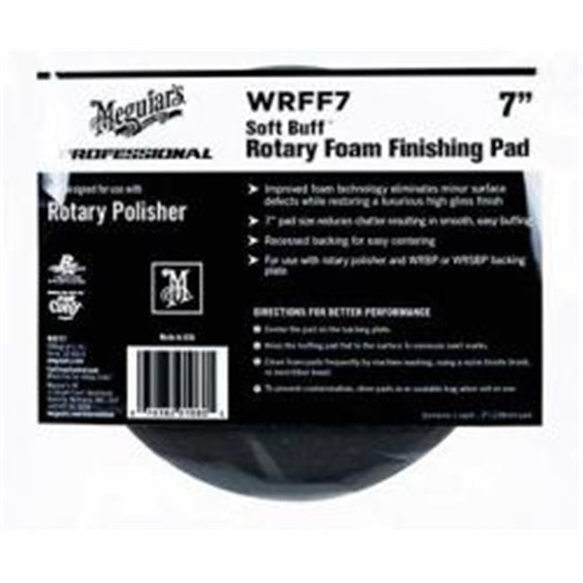 Meguiars MGWRFF7 Pad Cutting 7 in. Foam Finishing - Walmart.com