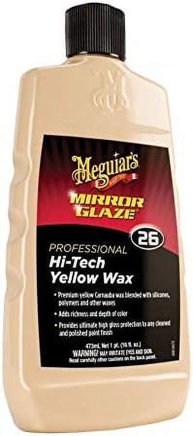 Meguiars Mirror Glaze Hi-Tech Yellow Wax 473ml - Walmart.com