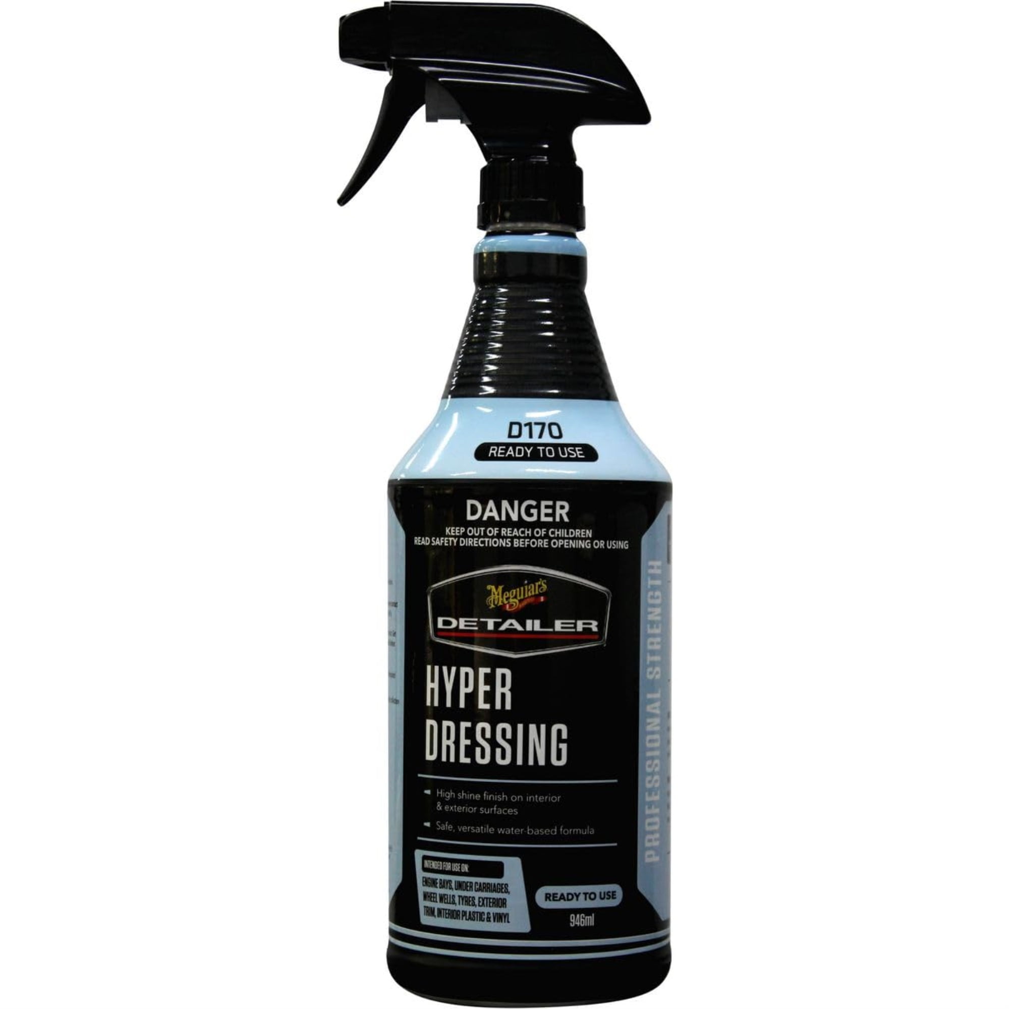 Meguiar's Hyper Dressing 32oz - High Shine for Car Detailing, Ideal for ...