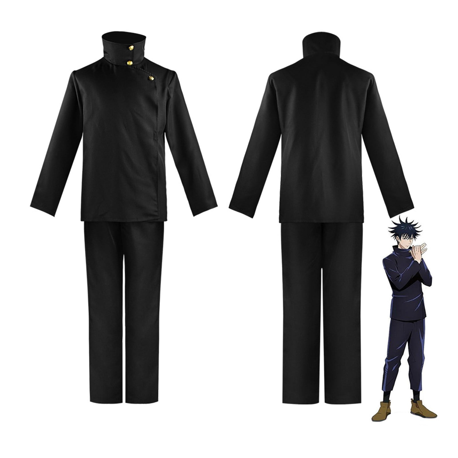 Megumi Fushiguro Cosplay Outfit from Jujutsu Kaisen Anime - Walmart.com