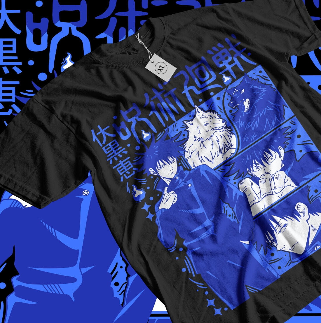 Megumi Fushiguro T-shirt Jujutsu Kaisen JJK Gojo Toji Sukuna gift Shirt ...